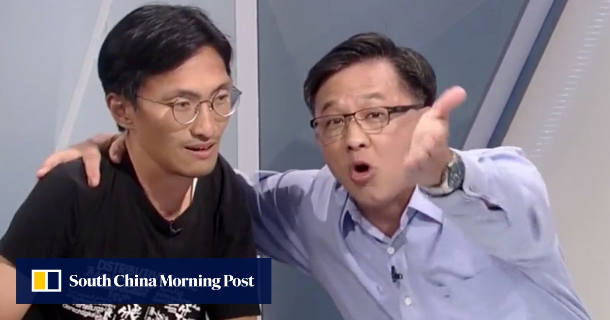 Pro-Beijing lawmaker Junius Ho storms out of live TV interview after ...
