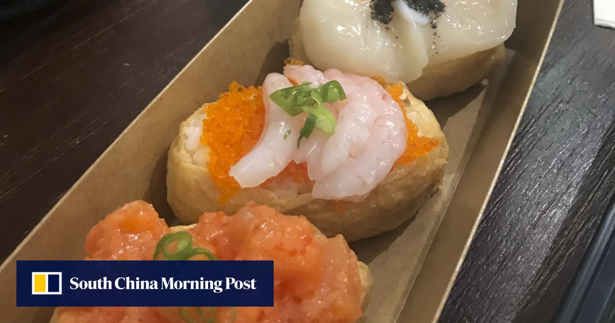 Bean curd sushi, bento boxes and rice balls for less than US$7 at ...
