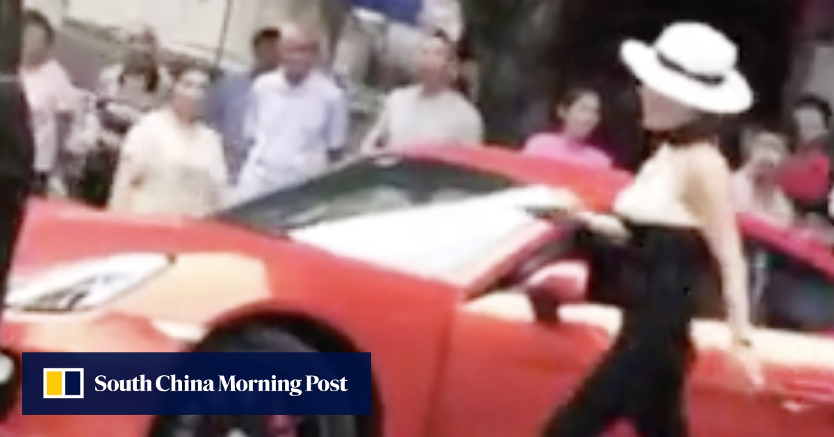 Chinese woman driving Porsche faces online backlash over road rage ...