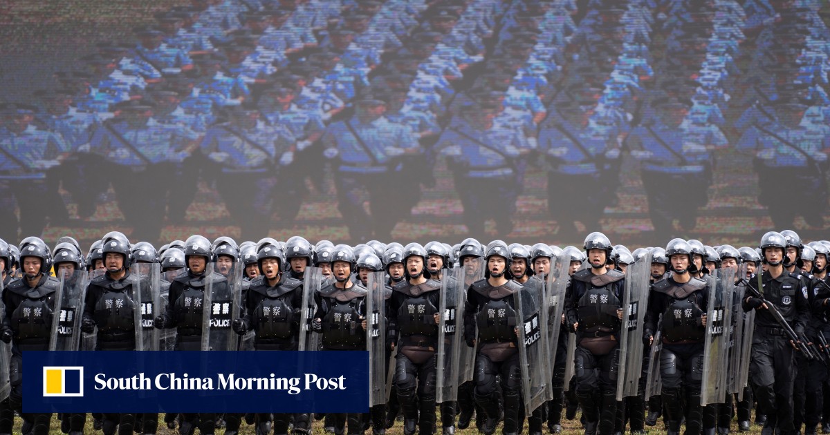 China mobilises 190,000 police officers to prepare for 70th anniversary ...