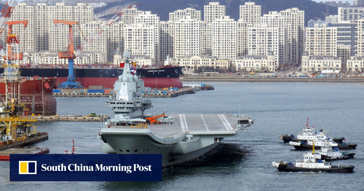 China’s first home-grown aircraft carrier the Type 001A set for new ...