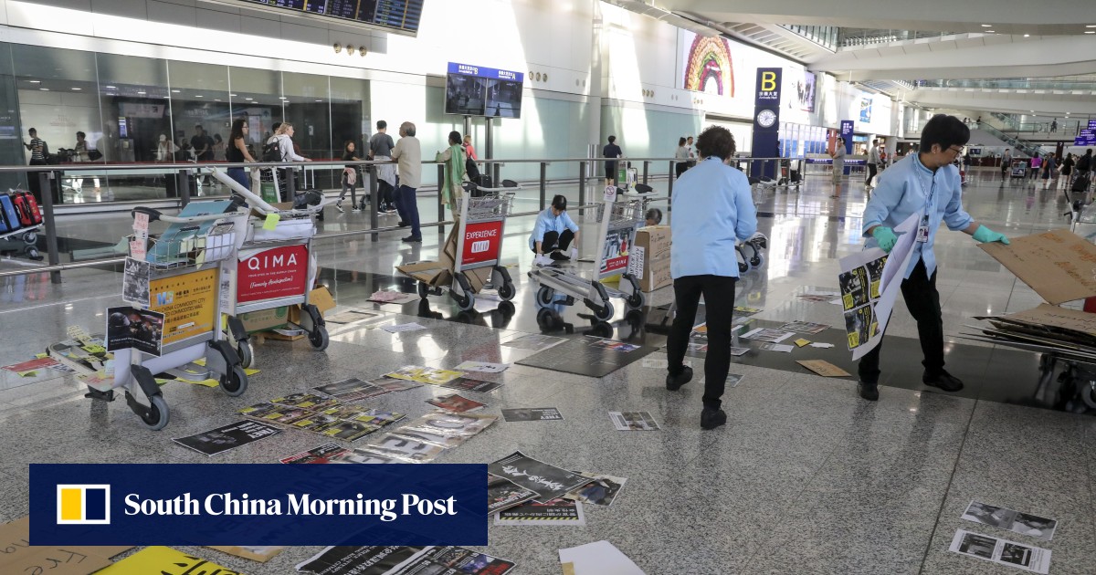 With tougher security, Hong Kong airport returns to normal after anti ...