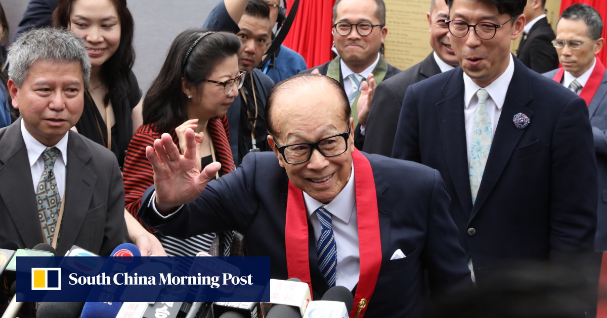 Hong Kong tycoon Li Ka-shing invokes poetry in call for end to protests ...