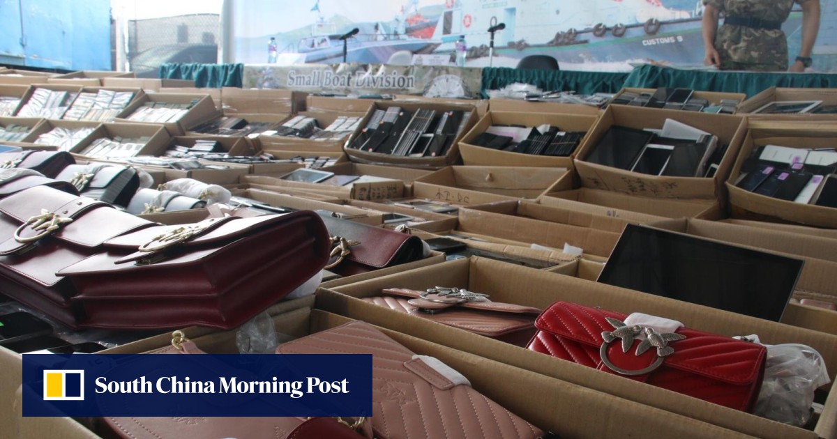 Hong Kong police and customs make this year’s biggest seizure of goods ...