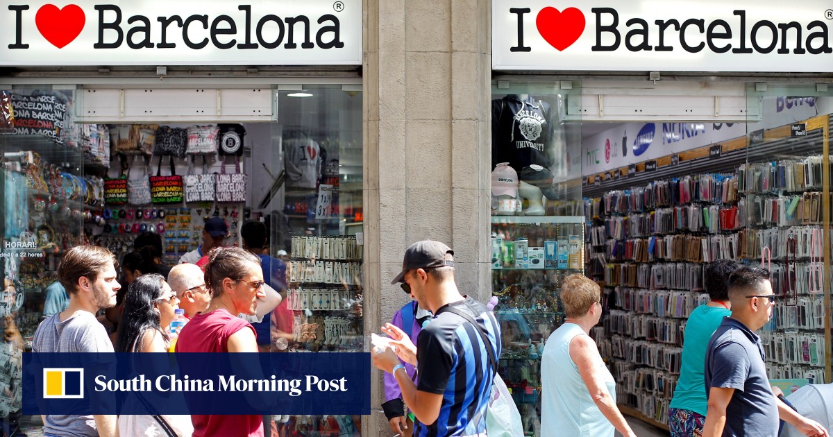 Crime surge alarms Spanish tourism hotspot of Barcelona | South China ...