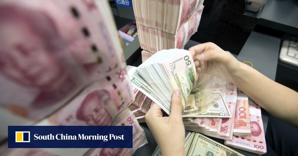 China’s currency is poised for its worst month on record after ...