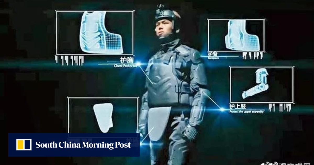 Hong Kong police get new anti-riot gear from mainland Chinese supplier ...