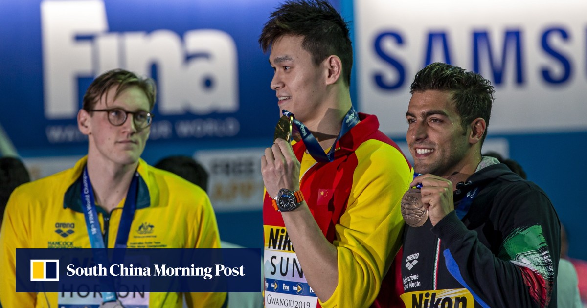 Sun Yang questioned by fans for missing China swimming team’s military ...