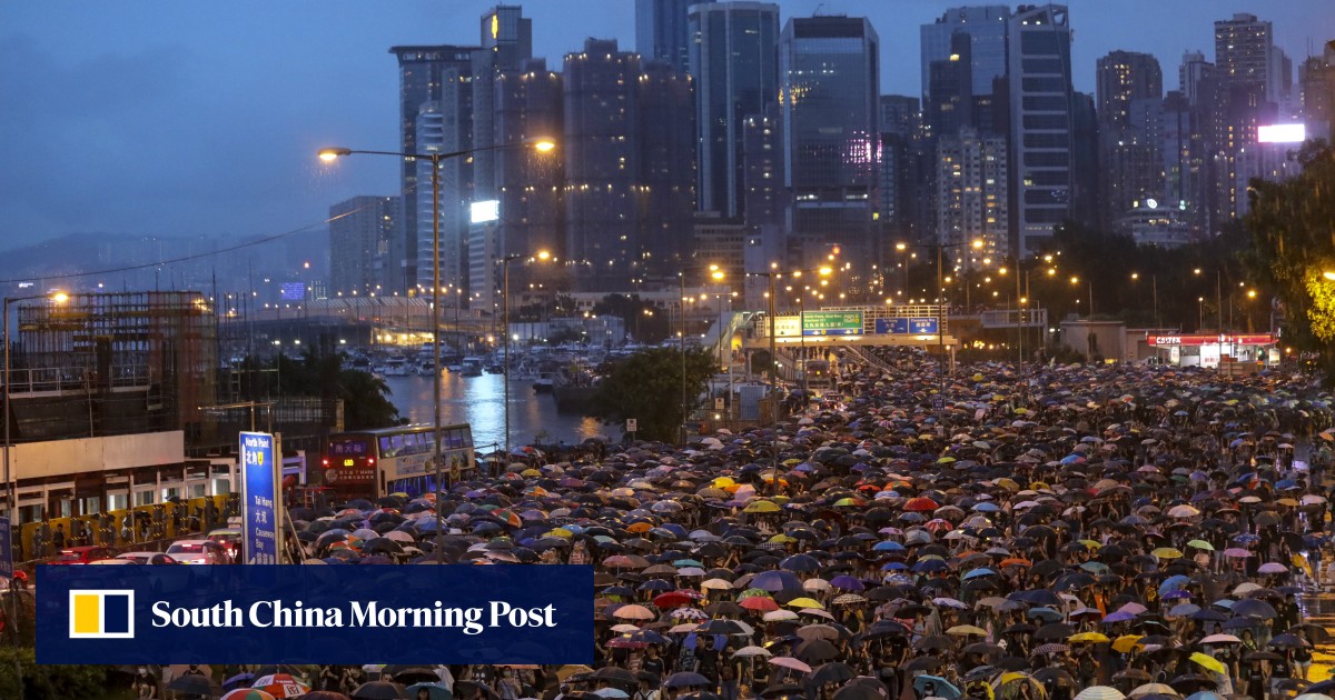 Police ban of mass Hong Kong protest planned by Civil Human Rights ...