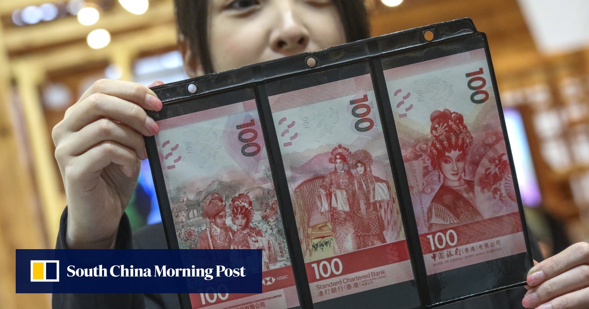 Cantonese opera features on new HK$100 banknotes launched by HSBC ...