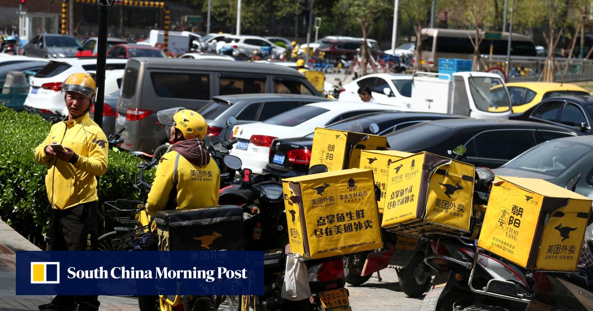 Meituan tests unmanned delivery with robots in Beijing and Shenzhen ...