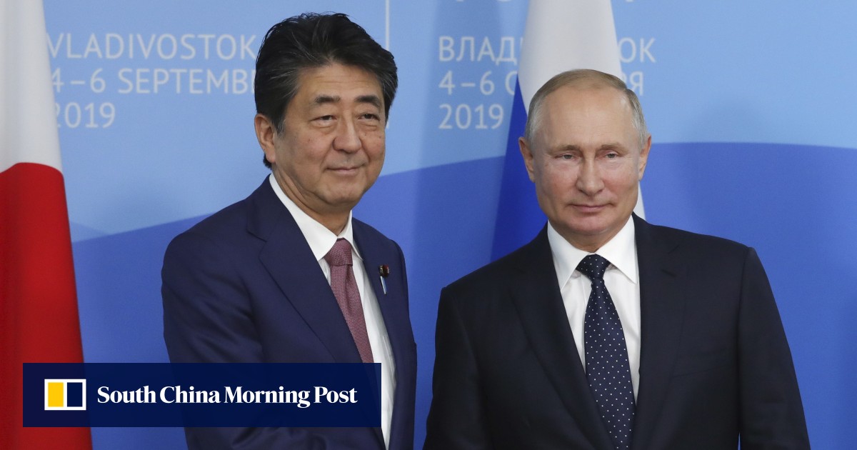 Vladimir Putin rebuffs Shinzo Abe’s call to sign peace treaty over ...