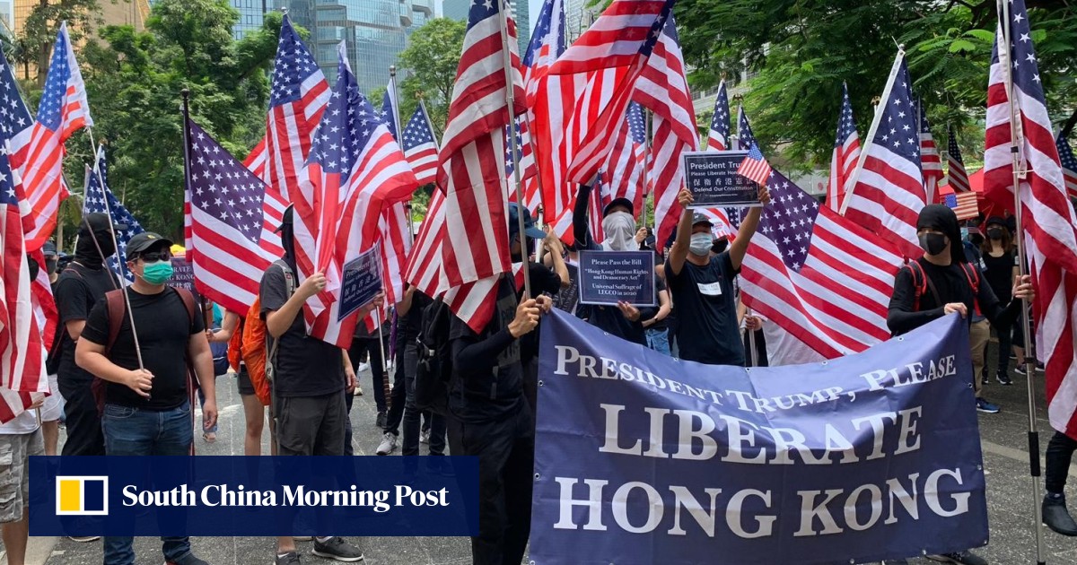 Hongkongers march on US consulate to call for human rights help | South ...