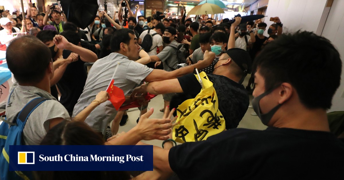 Hong Kong protests: skirmishes and fist fights across the city as rival ...