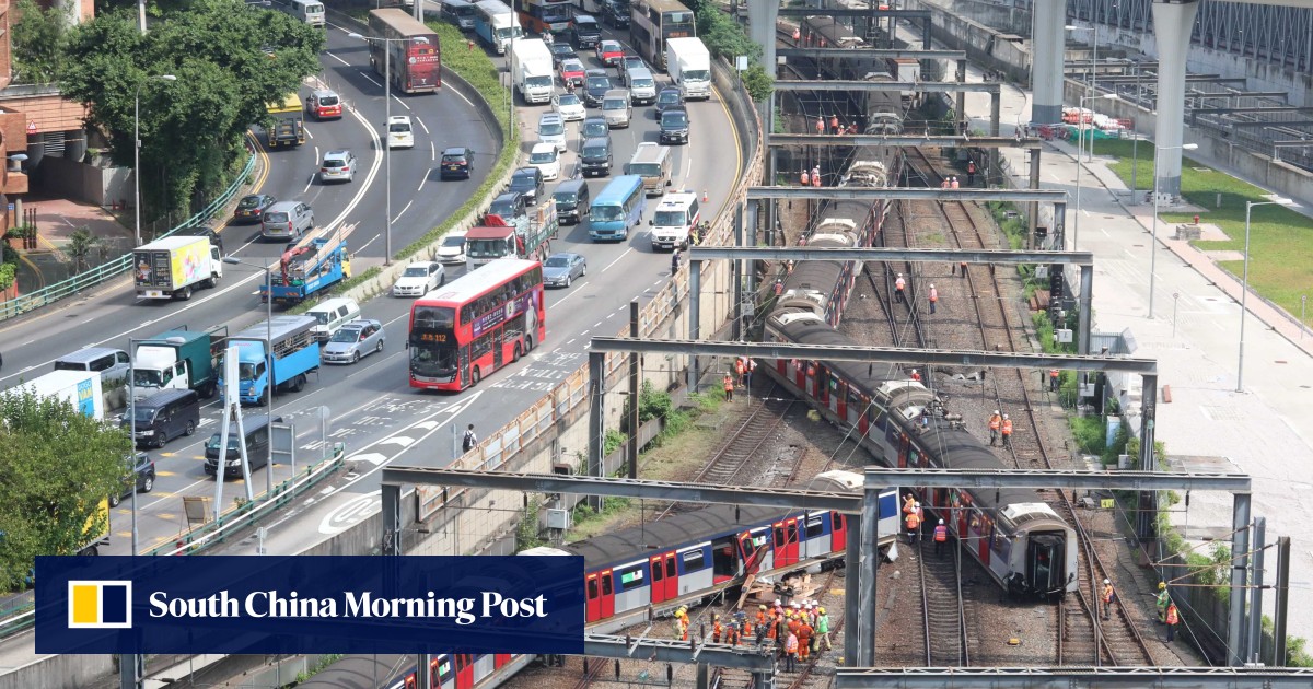 Hong Kong MTR workers scrambling to restore East Rail line services ...