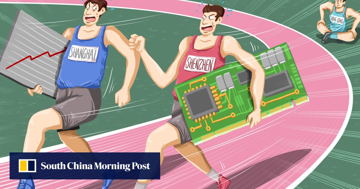 Will technology or commerce win out as Shenzhen and Shanghai compete to ...