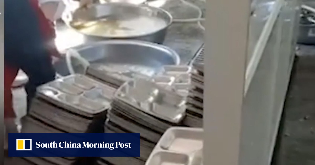 Chinese head teacher sacked over canteen washing up scandal | South ...