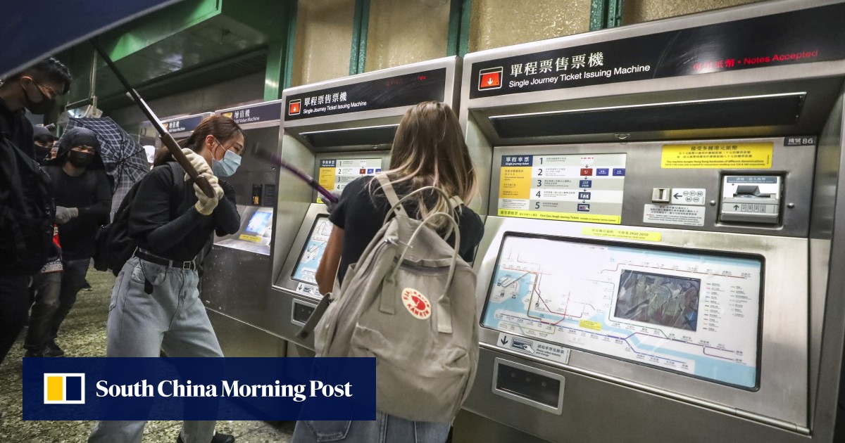 Hong Kong MTR services back to normal after railway station closures ...