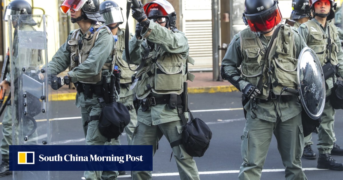 Disband Hong Kong’s police force? Online poll shows most in favour of ...