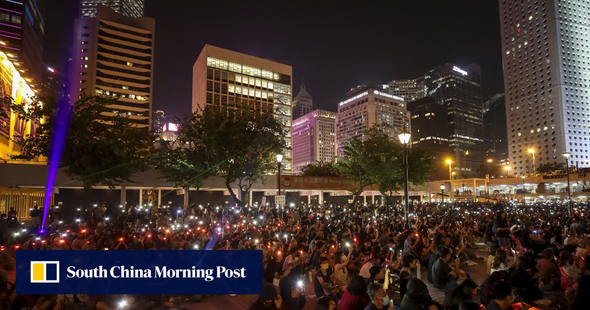About 1,000 gather in Central for rally calling for humanitarian aid on ...