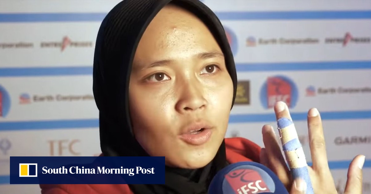 Indonesian ‘Spider-Woman’ Aries Susanti Rahayu shatters speed climbing ...