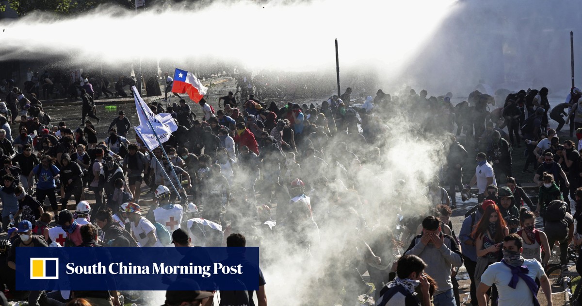 Chile ‘at war’ as worst riots in decades spread to rest of the country ...