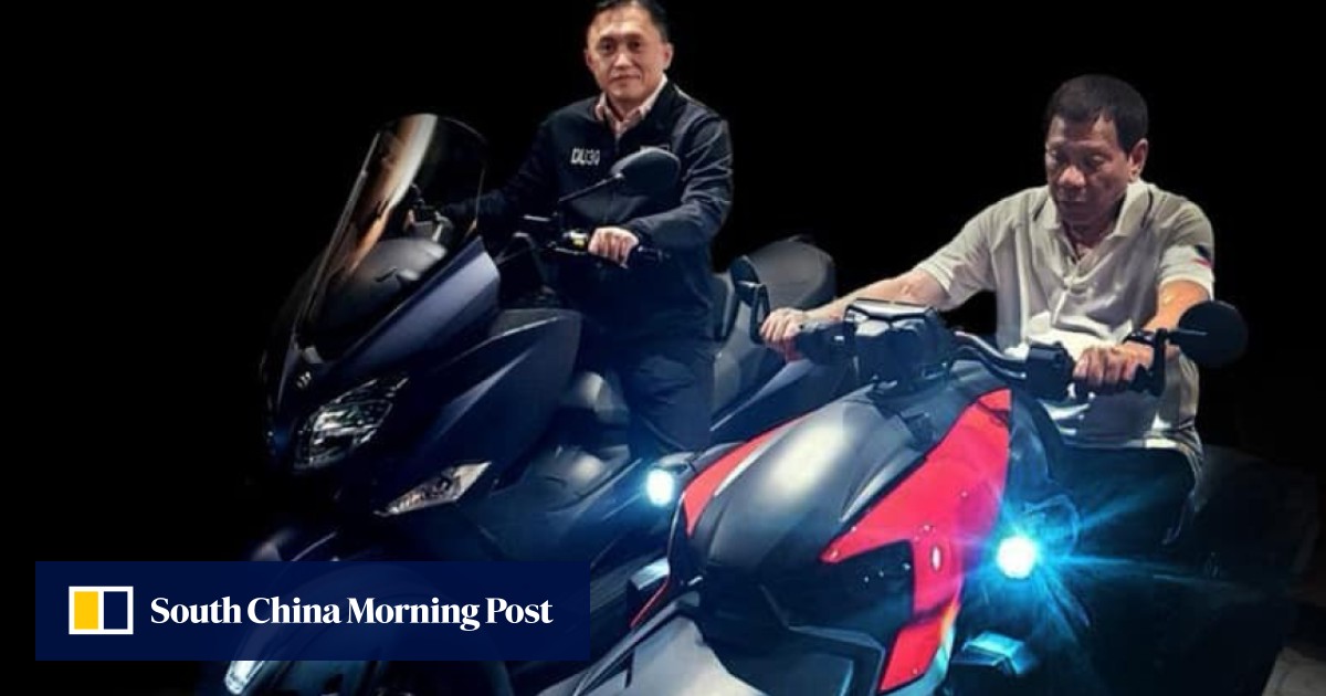 Duterte pictured riding a quad bike days after ‘unbearable pain’ caused ...