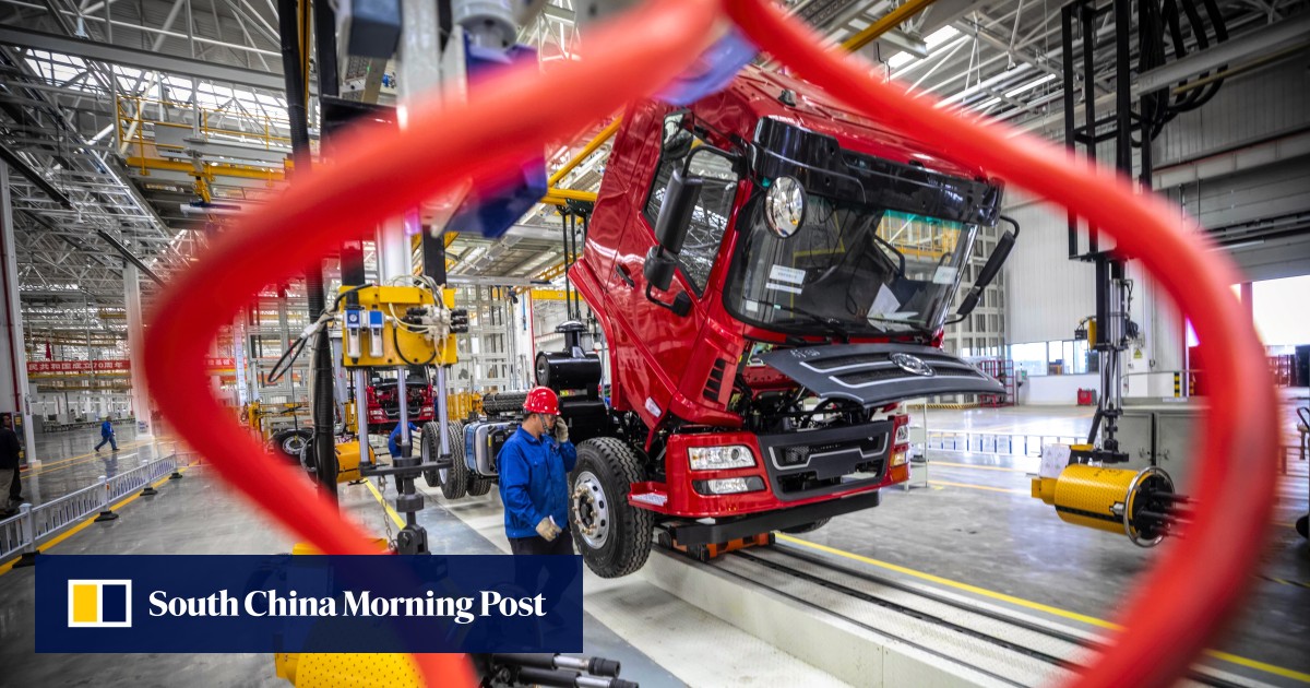 China’s small factory activity best in nearly three years, but outlook ...