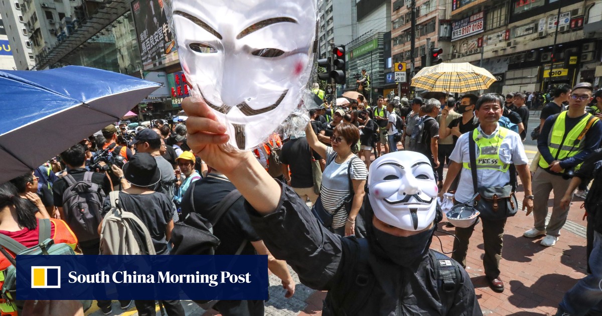Hong Kong mask law enacted to ‘save as many young people as possible ...