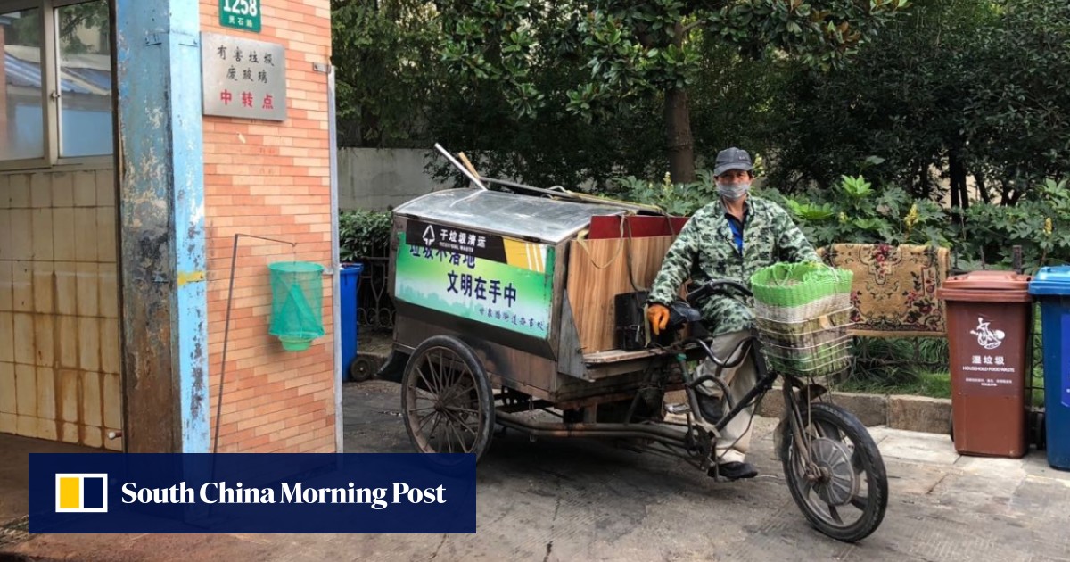 Shanghai recycling scheme slips up on 9,000 tonnes of wet waste churned ...