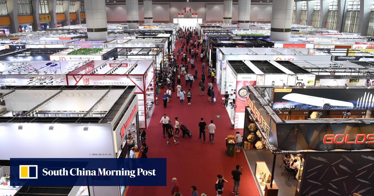 China’s Canton Fair suffers third straight decline in export orders as ...