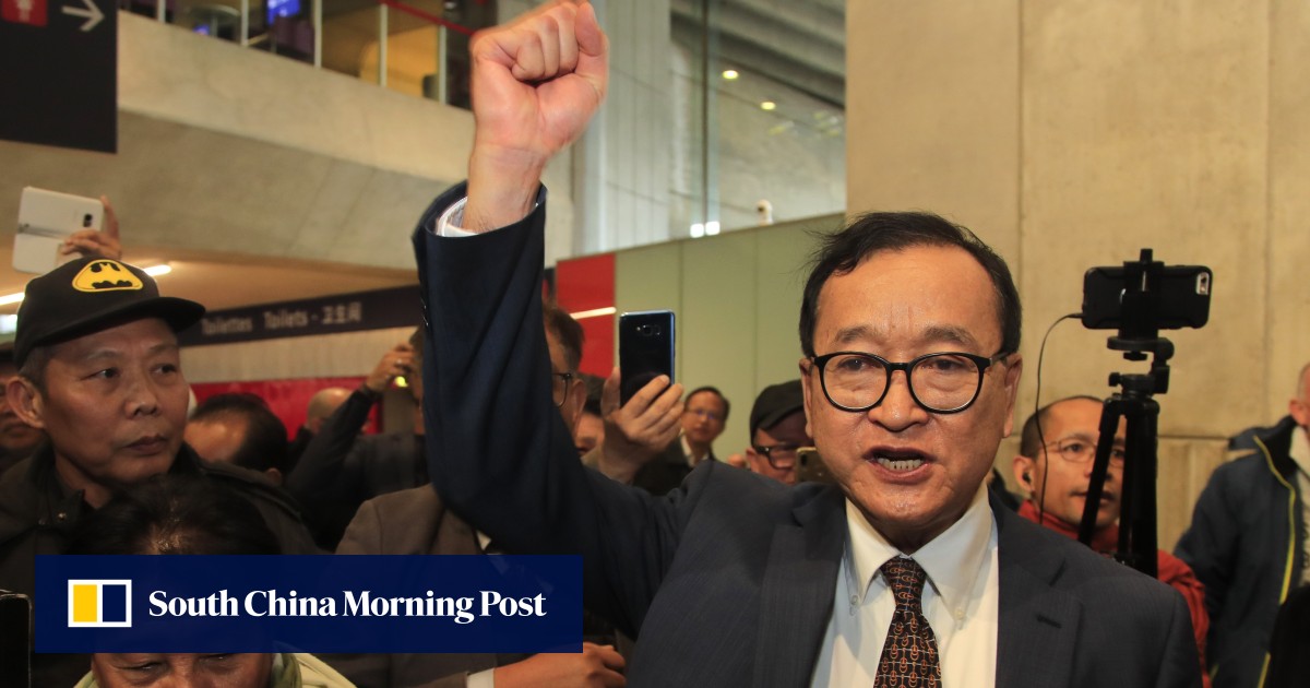 Cambodia’s Sam Rainsy says Thai Airways blocked his trip home on orders ...