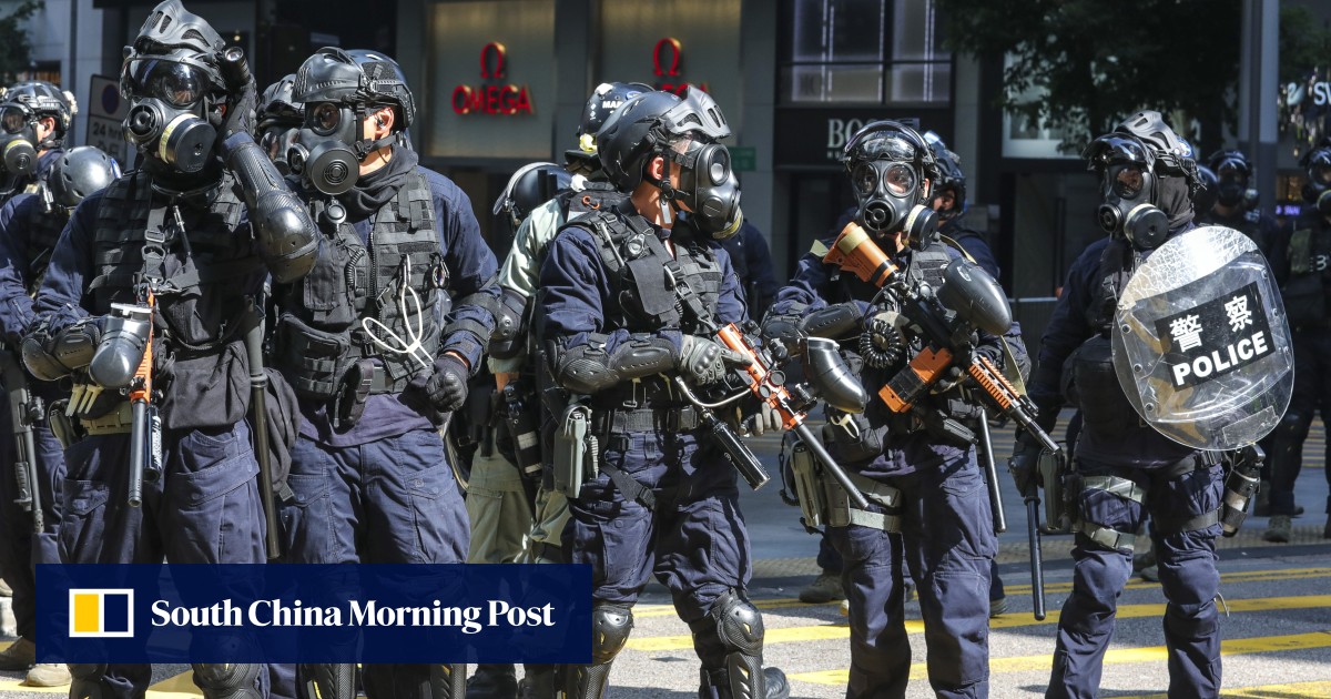 Letters | Hong Kong riot police have long been armed and ready | South ...