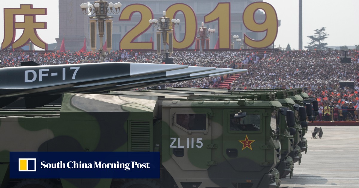 Will hypersonic DF-17 missile transform Beijing’s Taiwan strategy ...