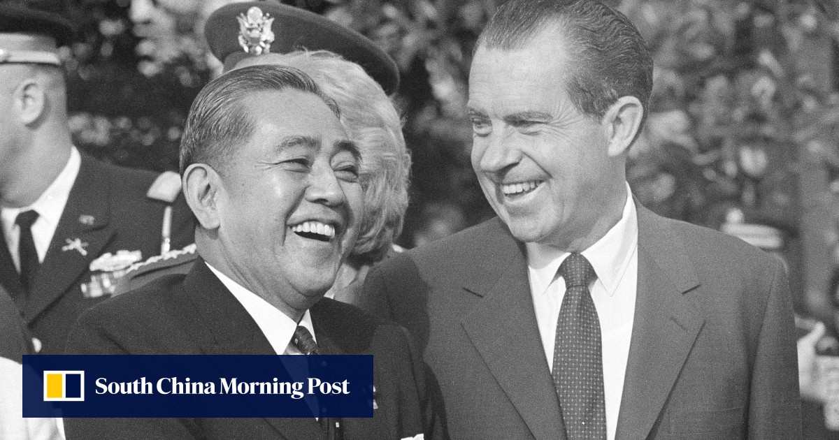 Ex-US president Nixon and Japan agreed to deny existence of secret deal ...