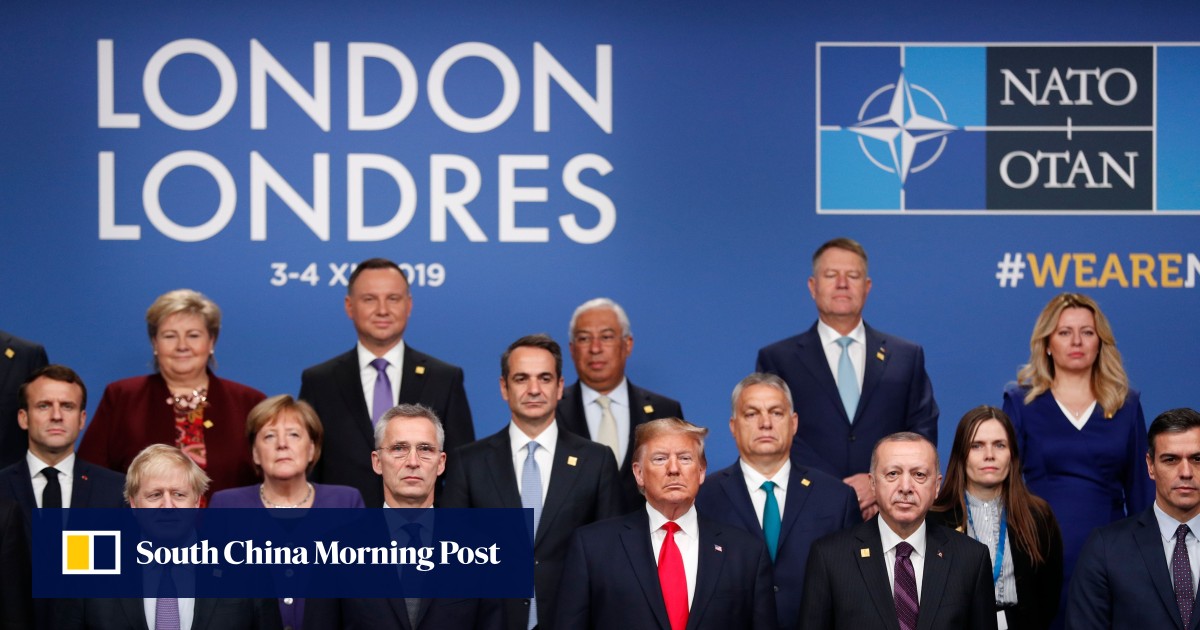 Nato leaders seek show of unity as alliance meets amid bitter disputes ...