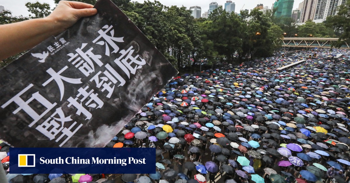 Civil Human Rights Front vows to keep the peace at Hong Kong pro ...