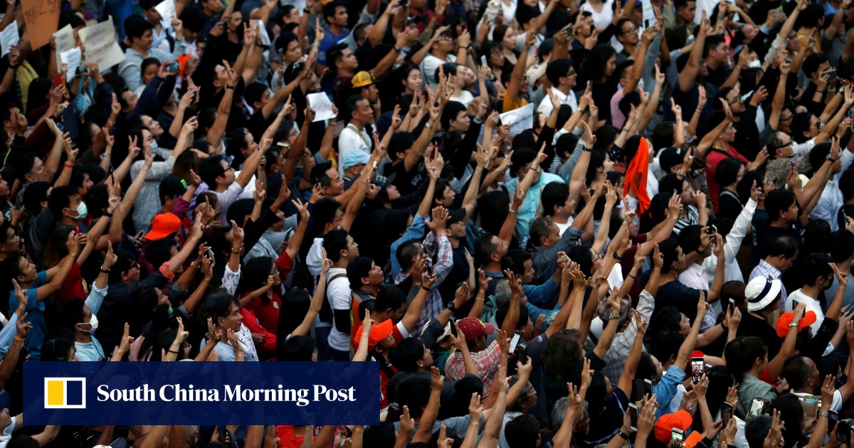 Thai opposition warns of more street protests after thousands ‘stand up ...