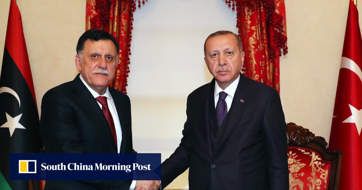 Turkey’s President Erdogan meets Libyan leader in closed-door session ...