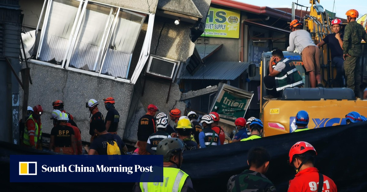 Death toll from Philippines earthquake rises to 3 as rescuers search ...