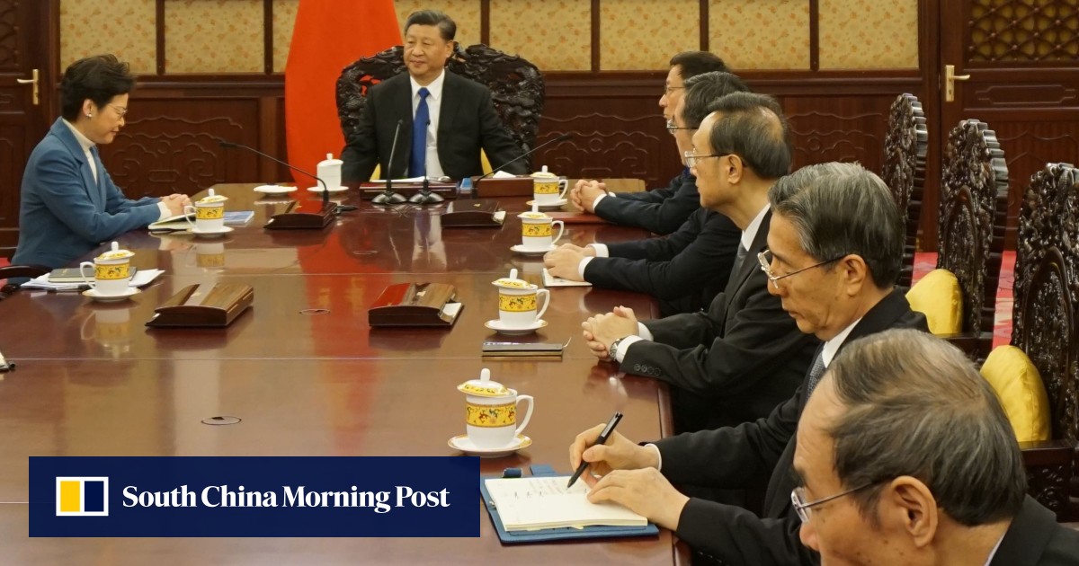 Why was China’s domestic security chief Guo Shengkun at Carrie Lam’s ...