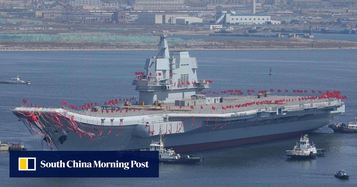 China’s new aircraft carrier the Shandong could confront other nations ...