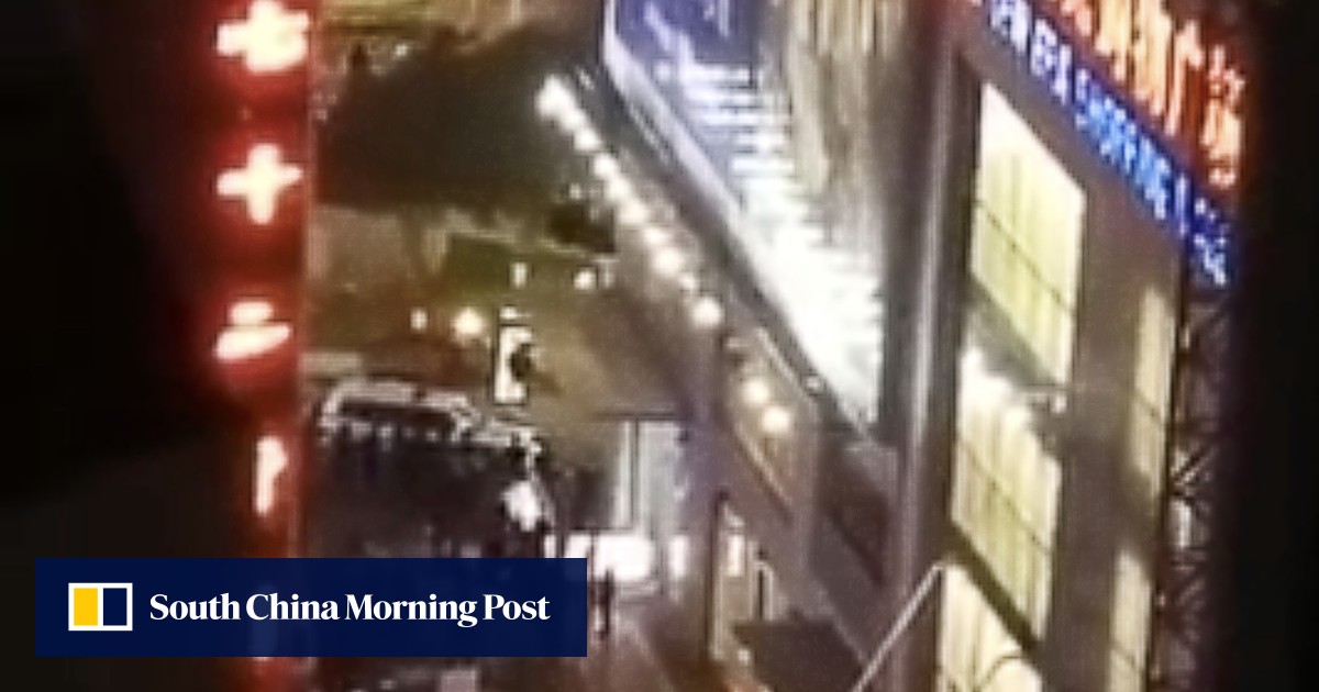 Schoolgirls killed by man falling from building in China | South China ...