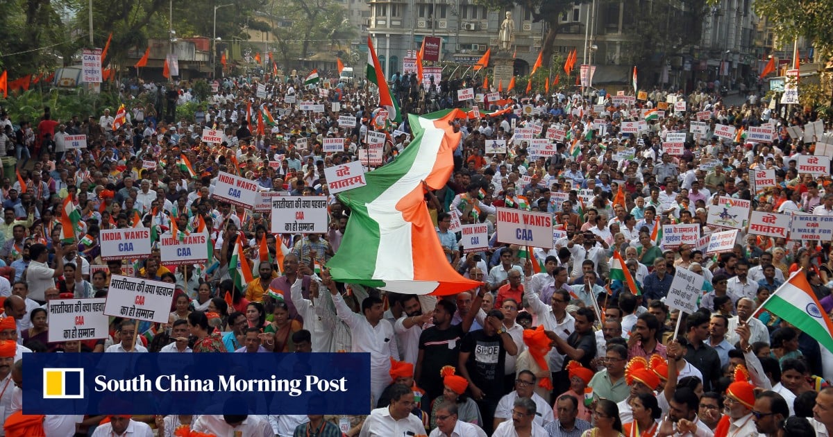 Thousands Take Part In Rival Protests Over Indias Citizenship Law