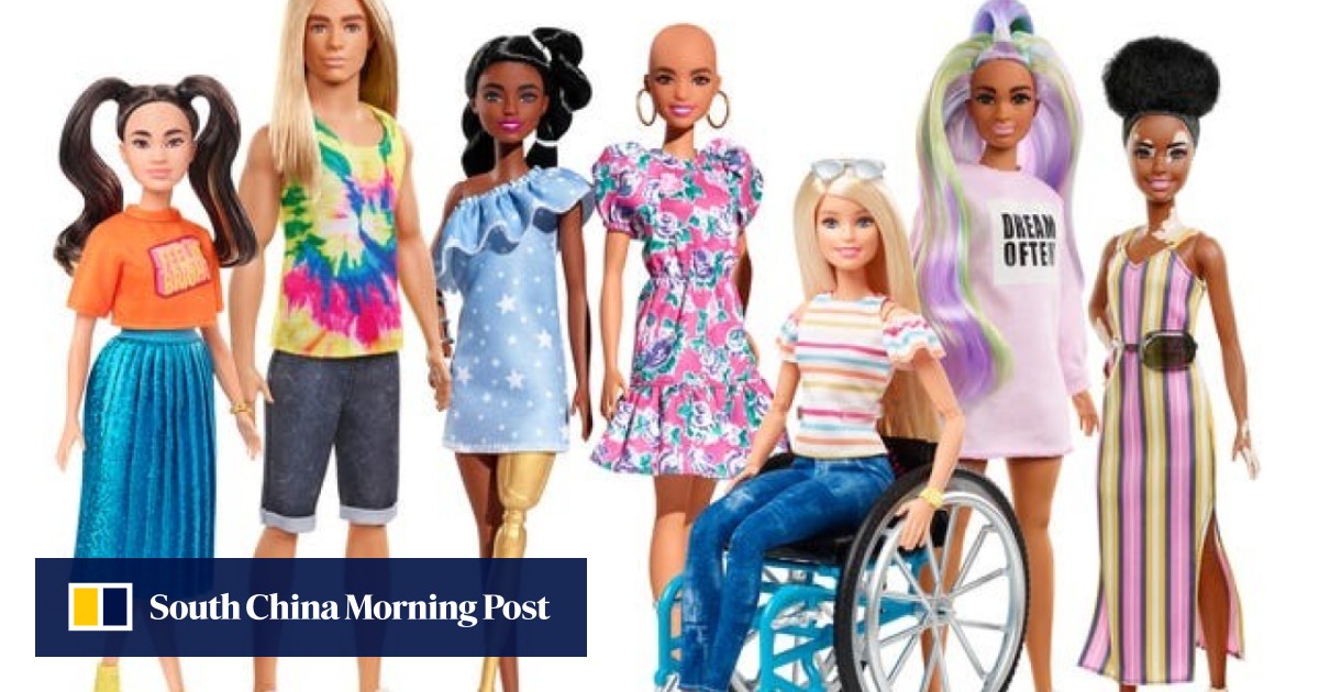 Barbie gets more diverse: Mattel unveils dolls with no hair, vitiligo ...