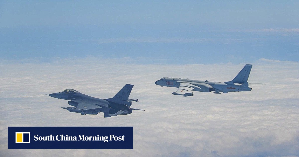 Taiwan scrambles jets as mainland Chinese air force flies around island ...