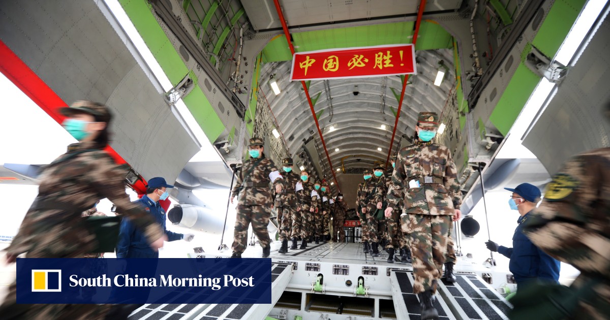 Chinese military sends in fresh medical crews to coronavirus-hit Wuhan ...