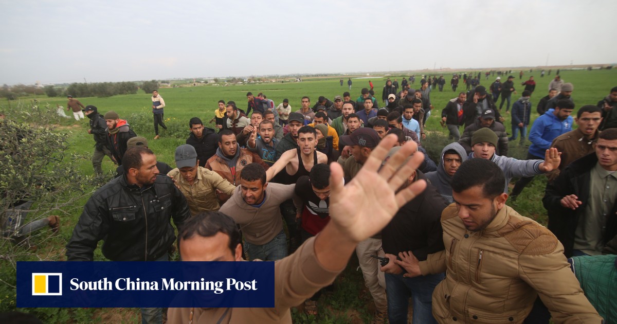 Israeli forces kill Palestinian near Gaza fence after rocket attacks ...