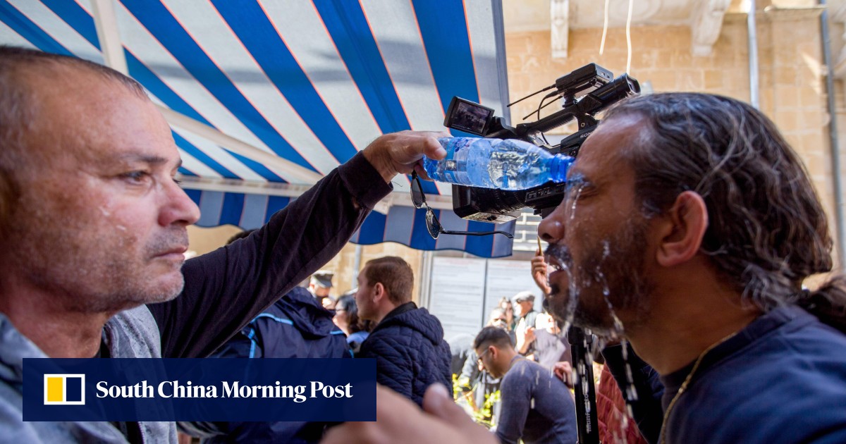 Coronavirus: Cyprus police deploy tear gas at protest against border ...
