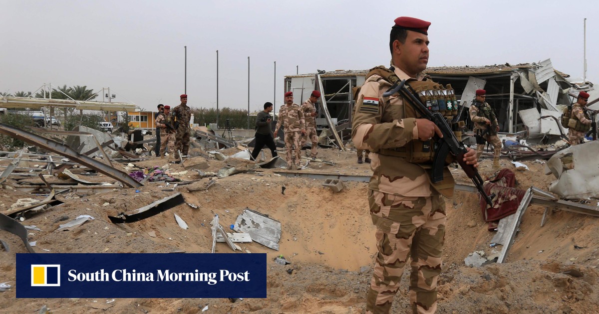 Barrage of rockets hit Camp Taji base housing US troops in Iraq | South ...